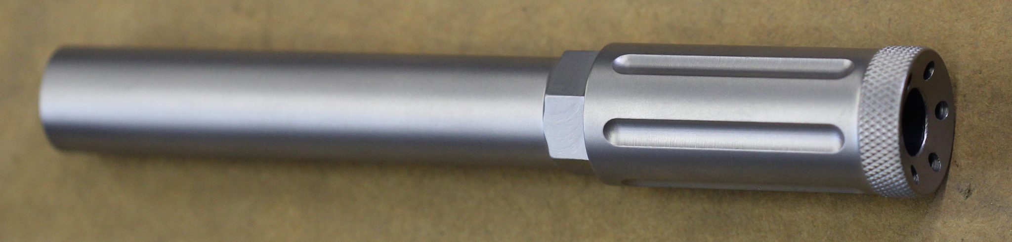 AR-15 Barrel Extender – 6.25″ Barrel Extension w/faux flash can ...